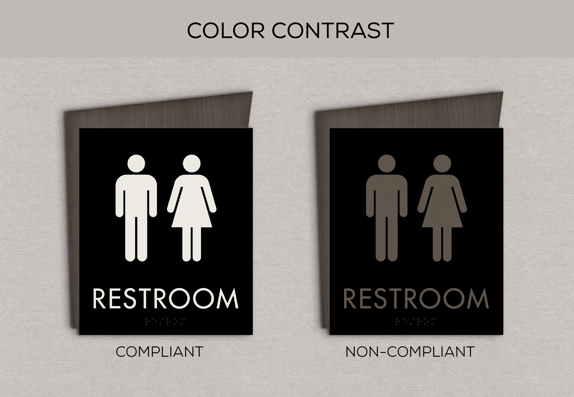 Achieving Color Contrast for Accessibility In Your Business – signmojo