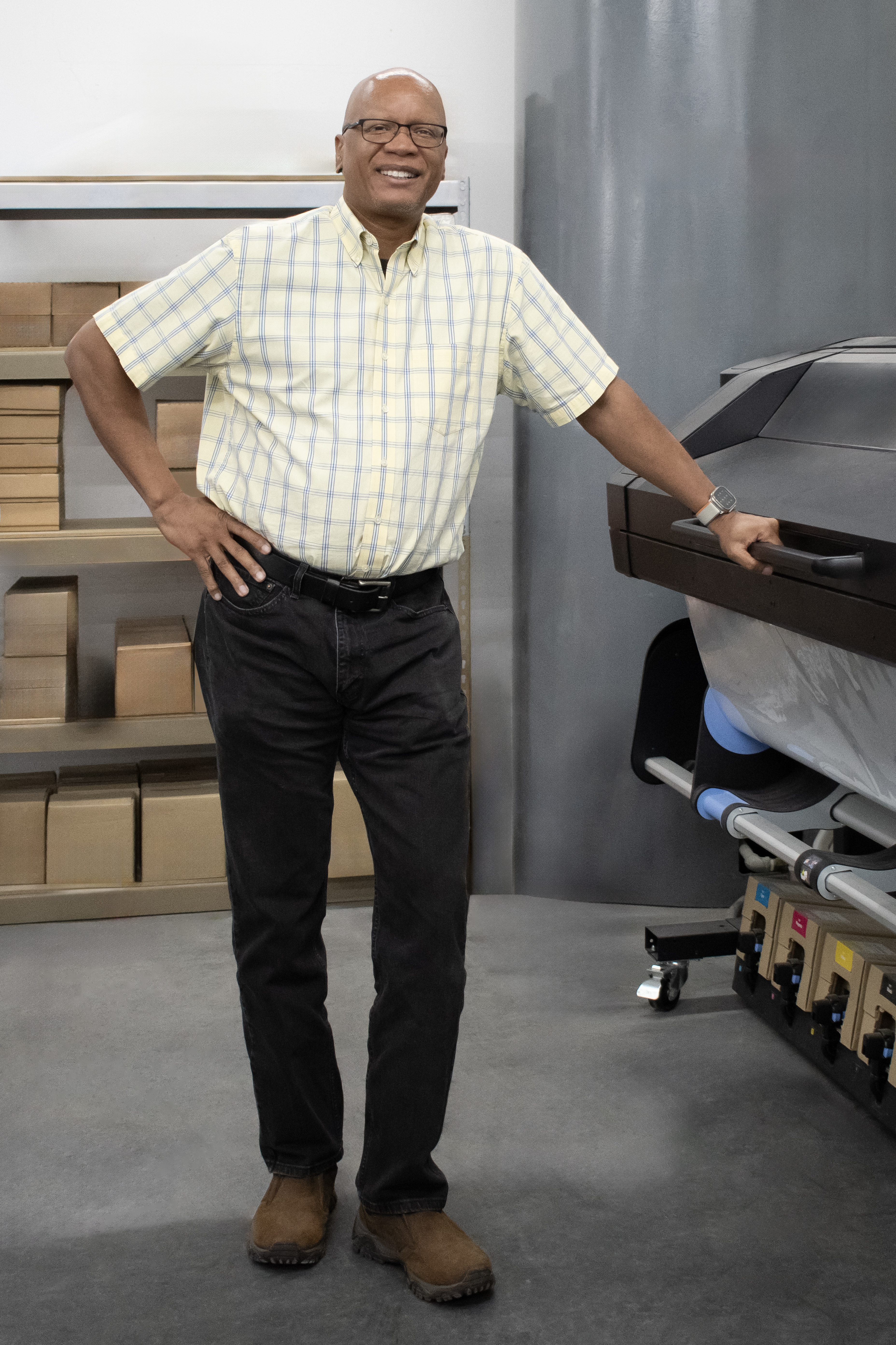 Gregory Hurskin, IT Manager and Sign Artisan of the Month
